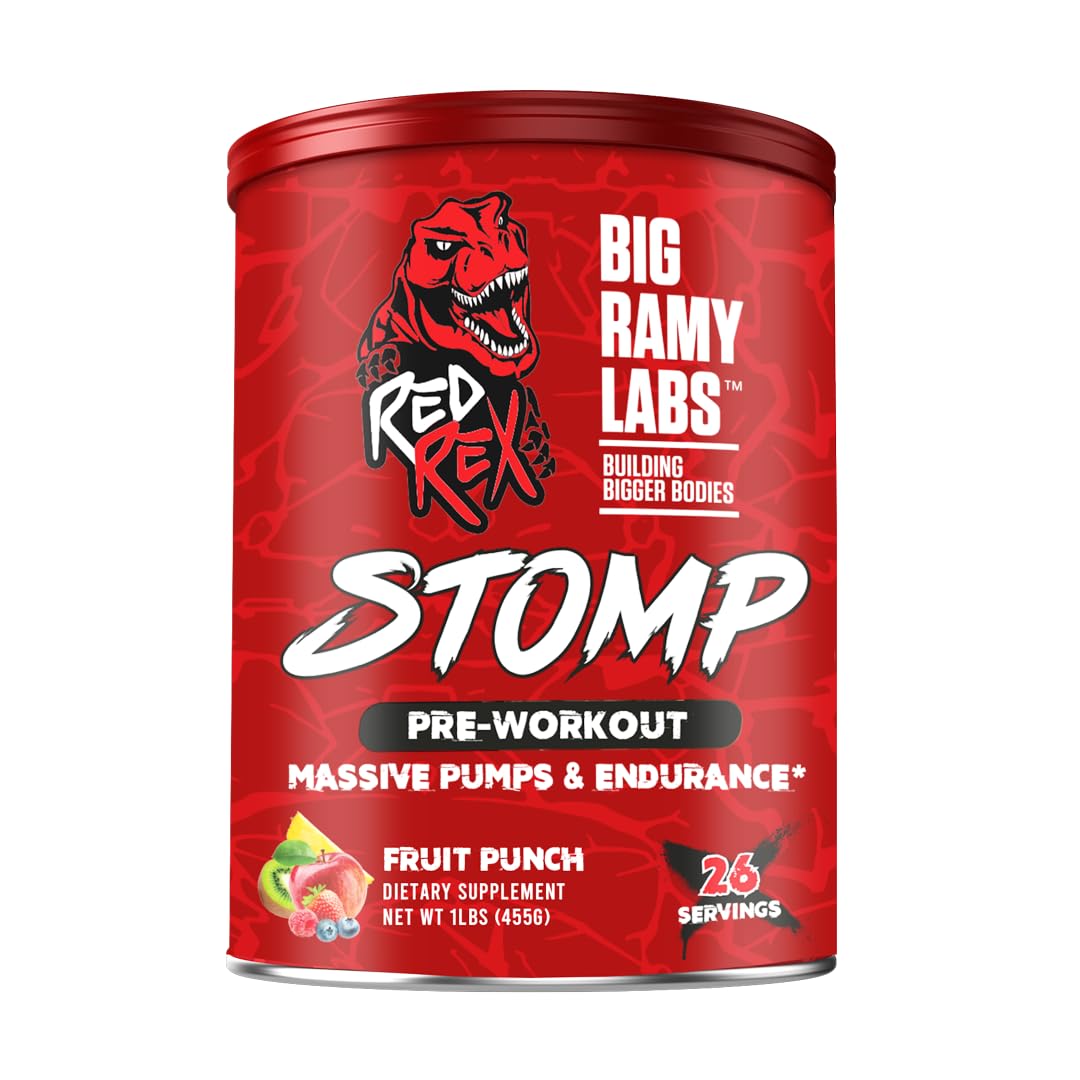 Red Rex STOMP Pre-Workout – F1 Supplement
